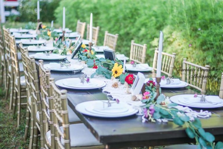 Farmhouse Table Rentals - A to Z Event Rentals, LLC.