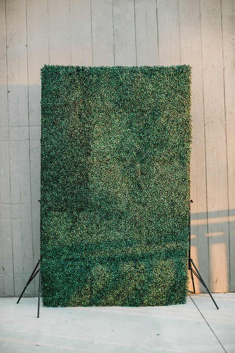 Boxwood Backdrop Wall - A to Z Event Rentals, LLC.