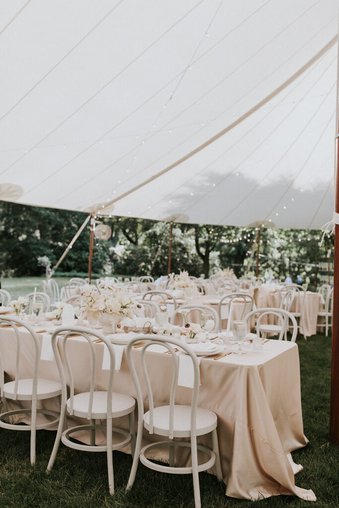 Conestoga House & Gardens Wedding, July 2022 - A to Z Event Rentals, LLC.