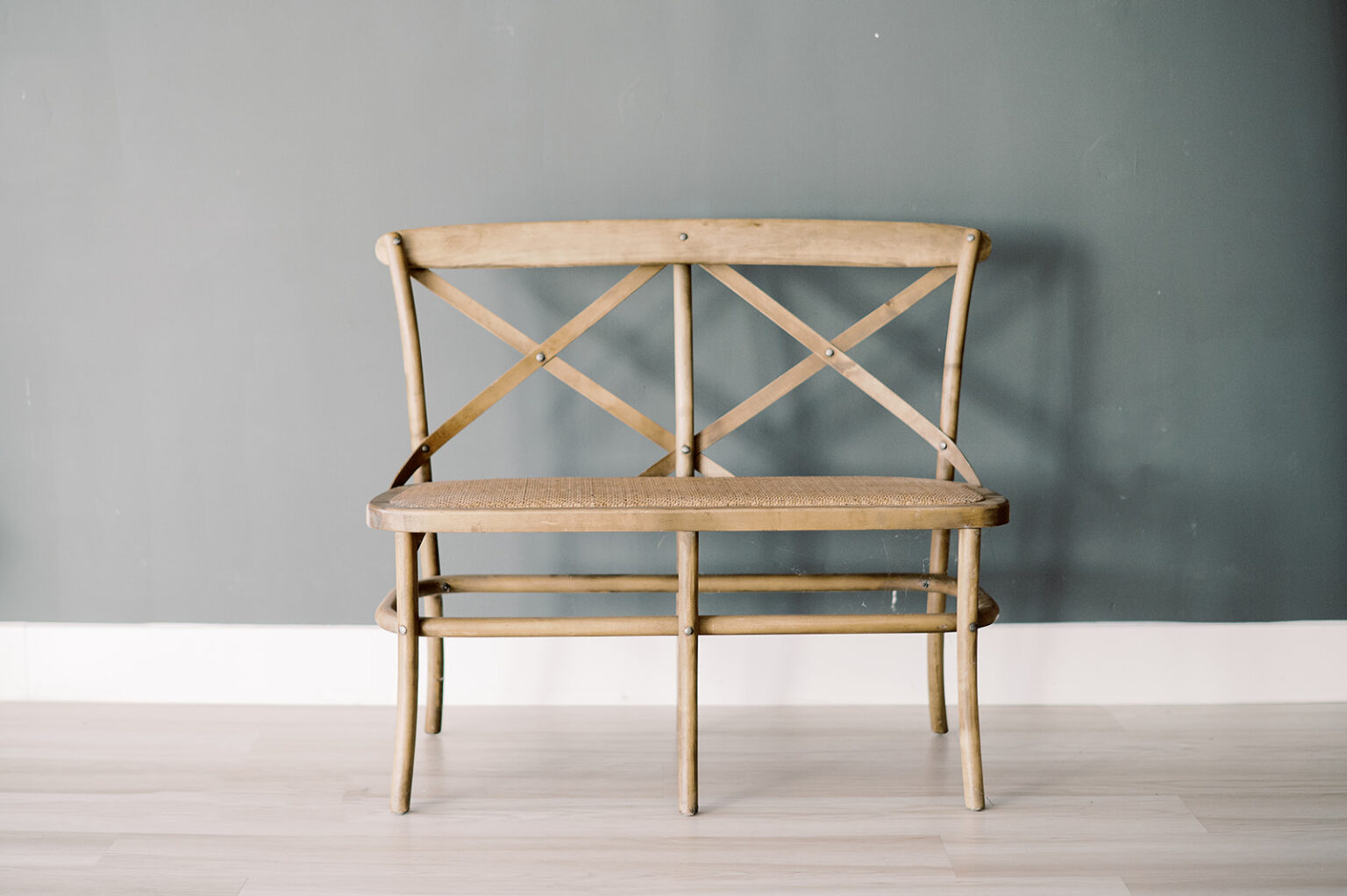 Cross Back Bench Rental Information - A to Z Event Rentals, LLC.