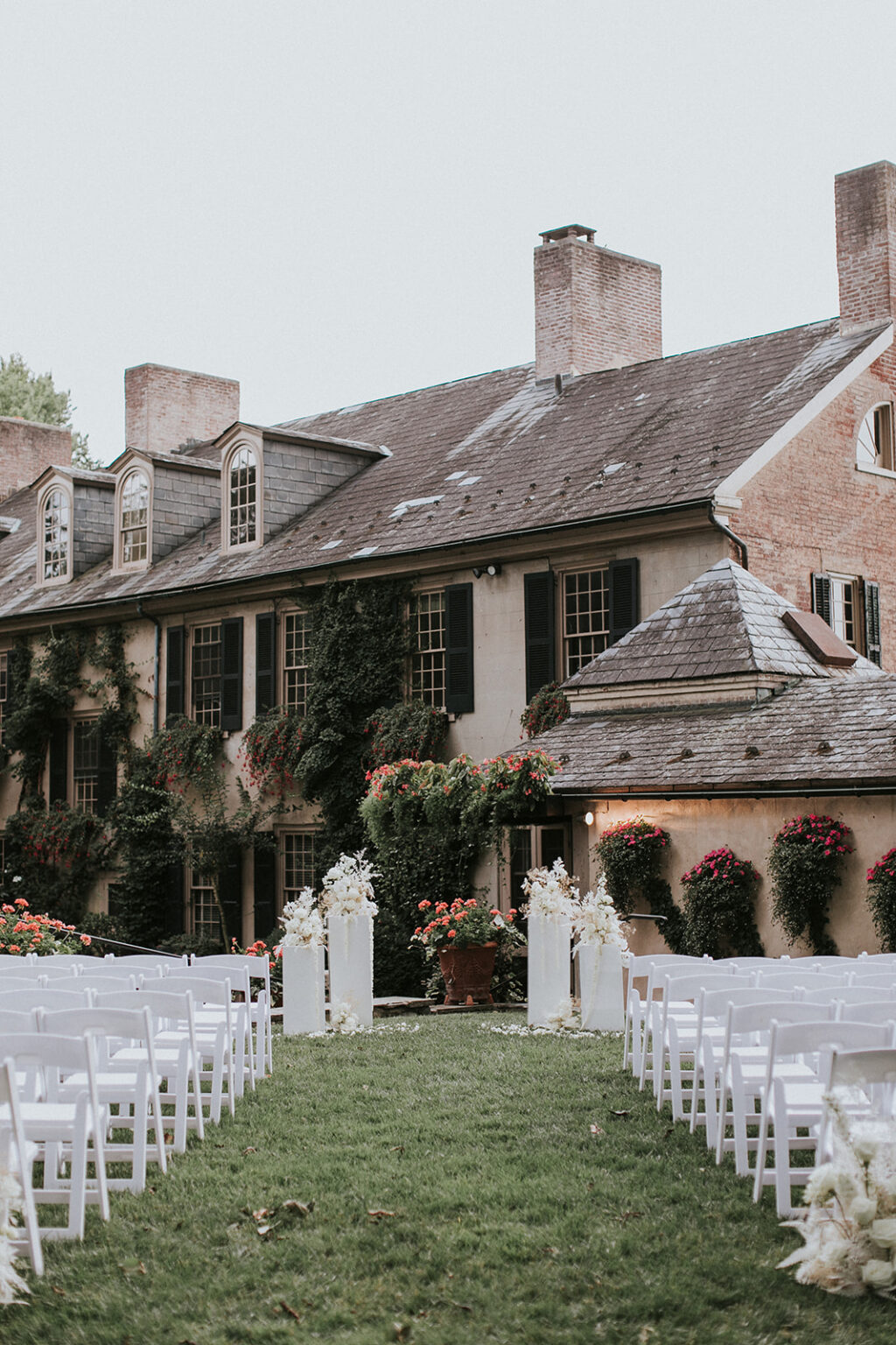 Conestoga House & Gardens Wedding, July 2022 - A to Z Event Rentals, LLC.