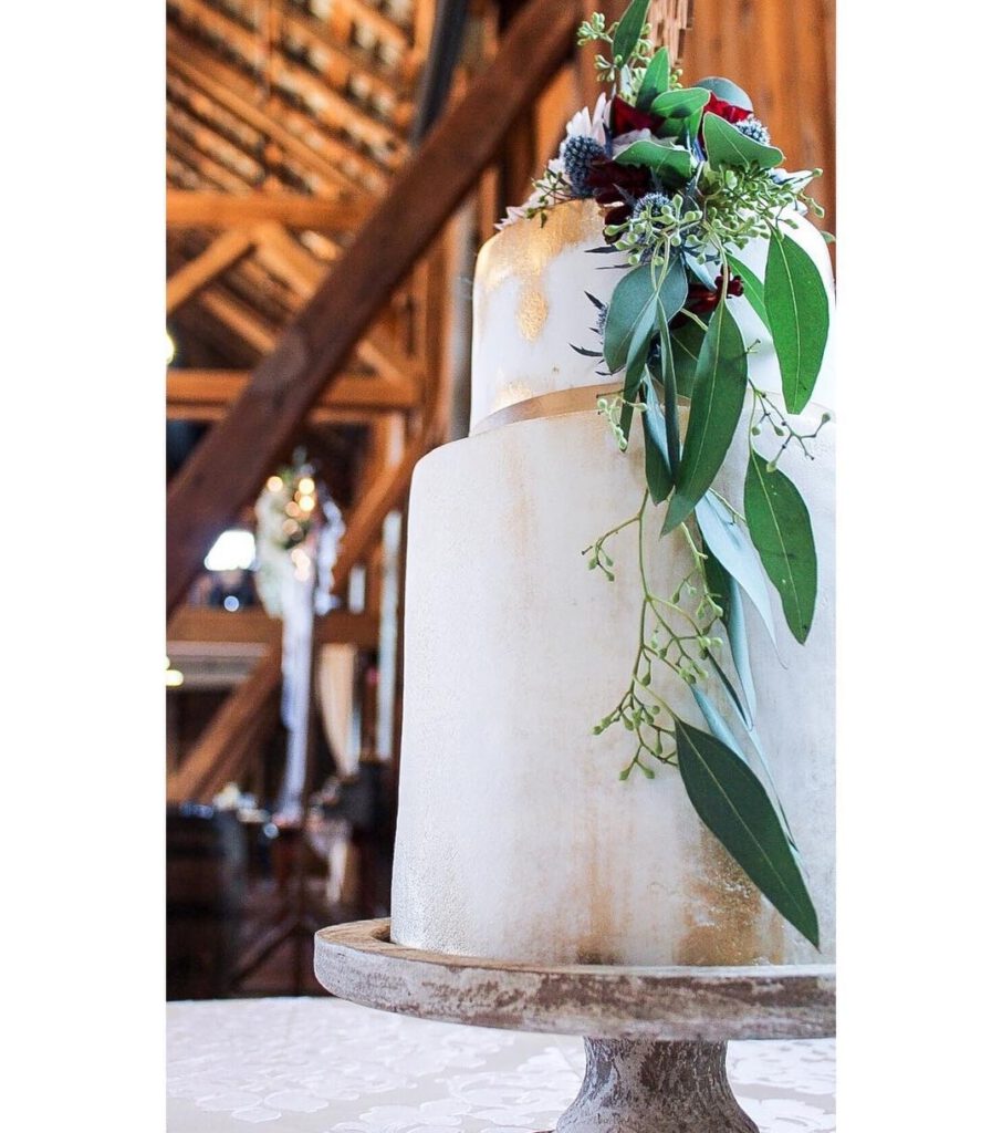 Birch Slab Cake Stand Rental - A to Z Event Rentals, LLC.