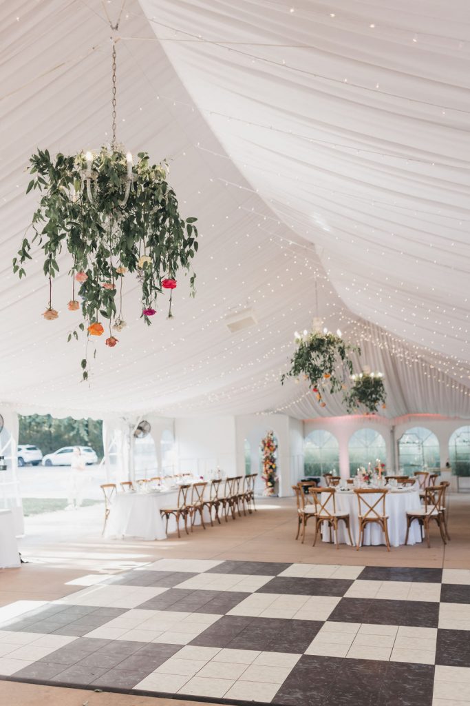 Black and White Marble Dance Floor 3x3 Panel Rental - A to Z Event ...