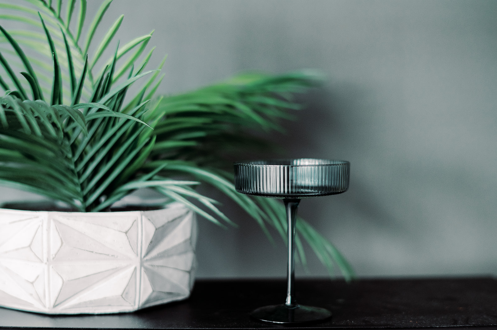 Jade Fluted Champagne Coupe - A to Z Event Rentals, LLC.